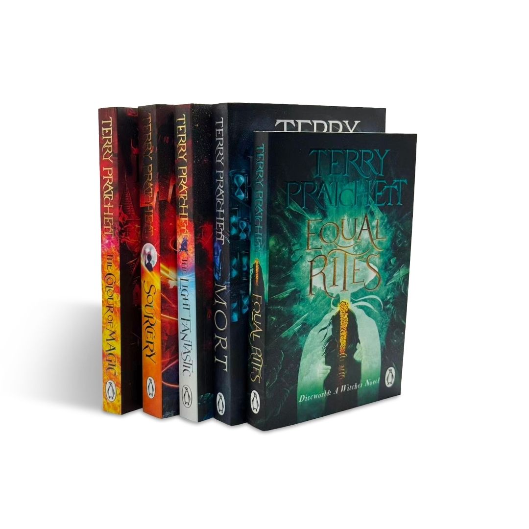 Discworld Series Books 1–5 Set | Terry Pratchett – Limitless Chapters